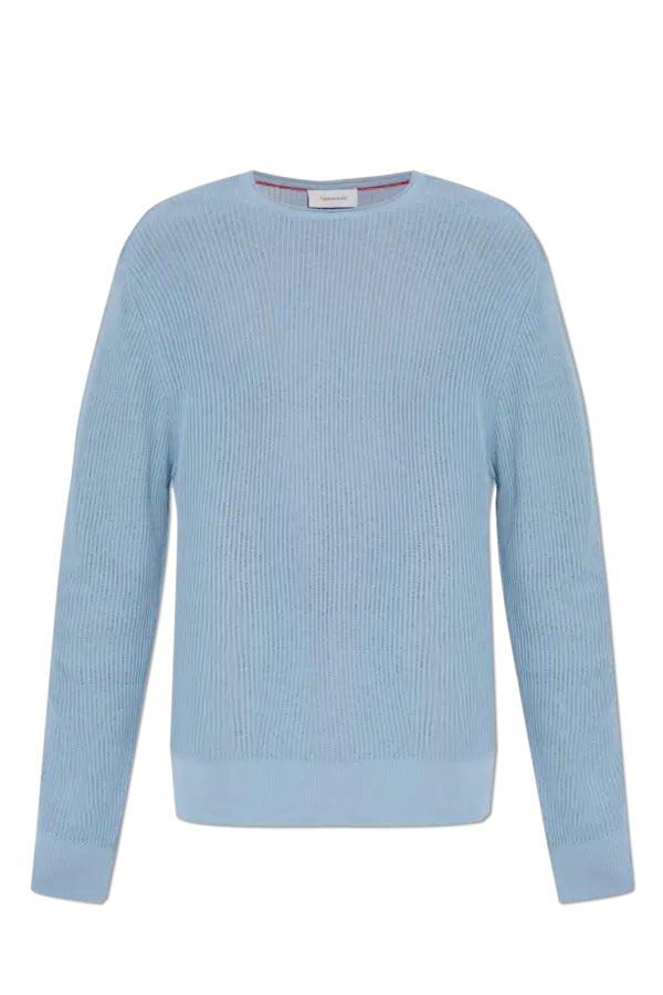 FERRAGAMO Ribbed Crew Neck Sweater