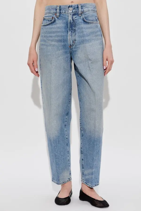 AGOLDE 80s Jean Jeans In Light Wash - Blue
