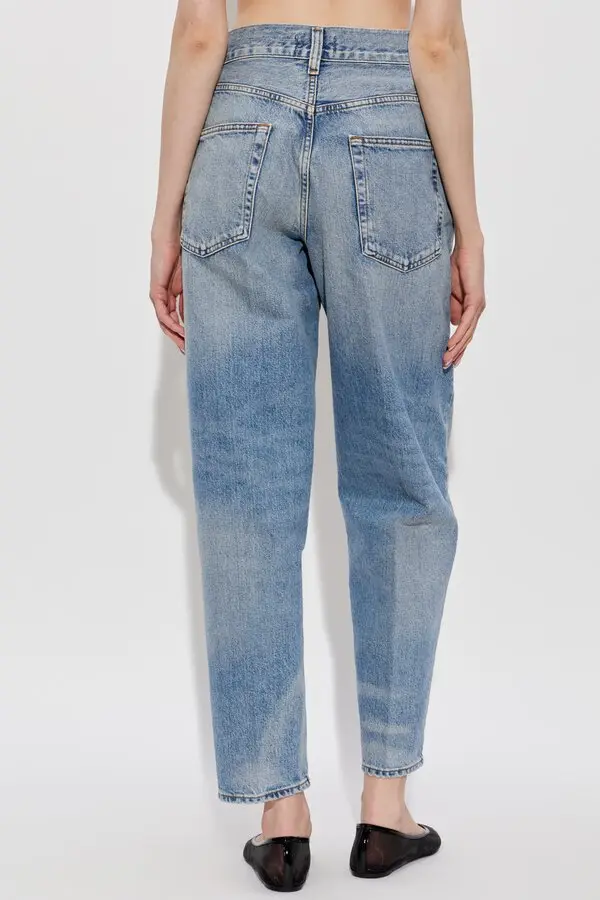 AGOLDE 80s Jean Jeans In Light Wash - Blue