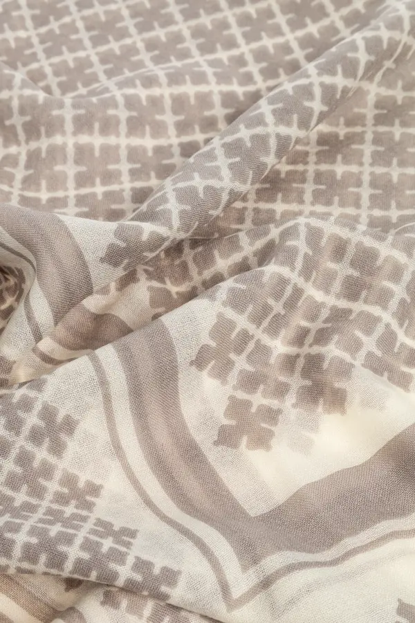 BY MALENE BIRGER Wool Scarf ‘julee - Beige