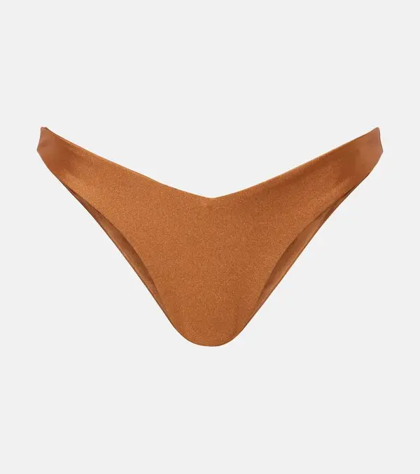 Jade Swim Vera Bikini Bottoms - Brown