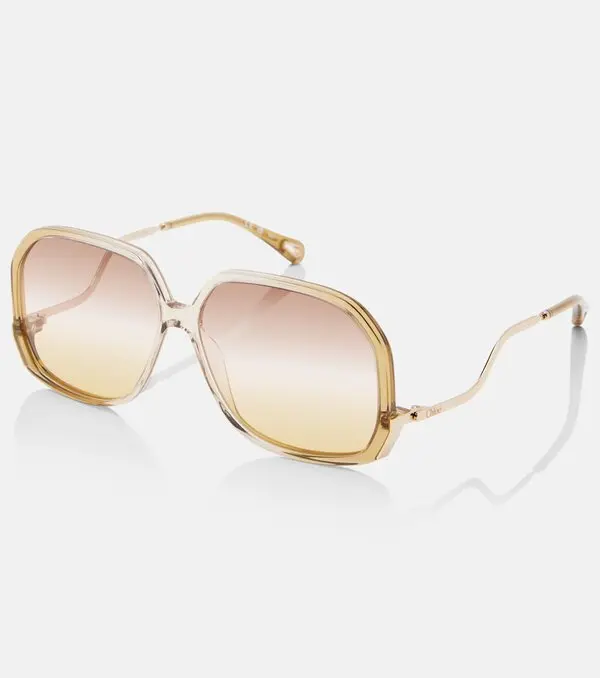 Chloé Oversized Square Frame Sunglasses