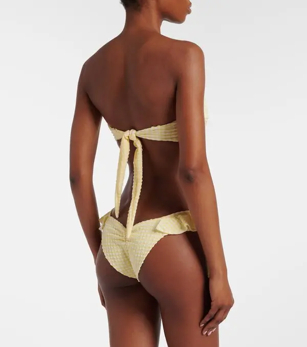 MONTCE Cabana Gingham Bikini Top