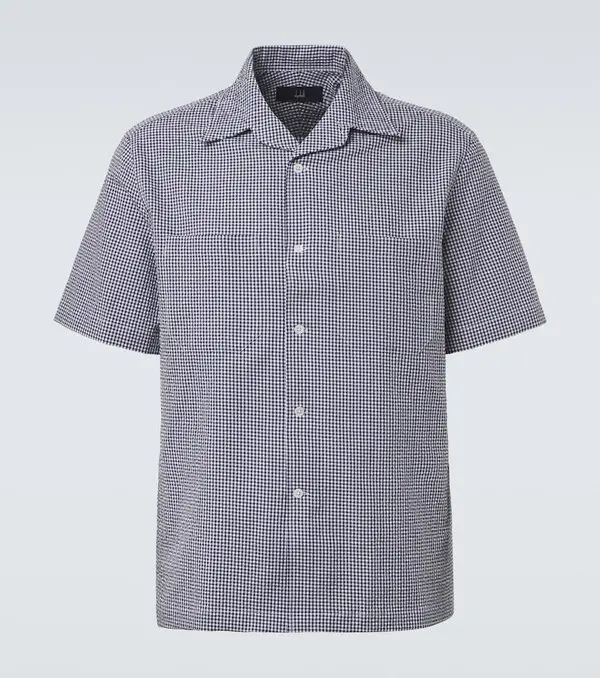 Dunhill Gingham Cotton Shirt