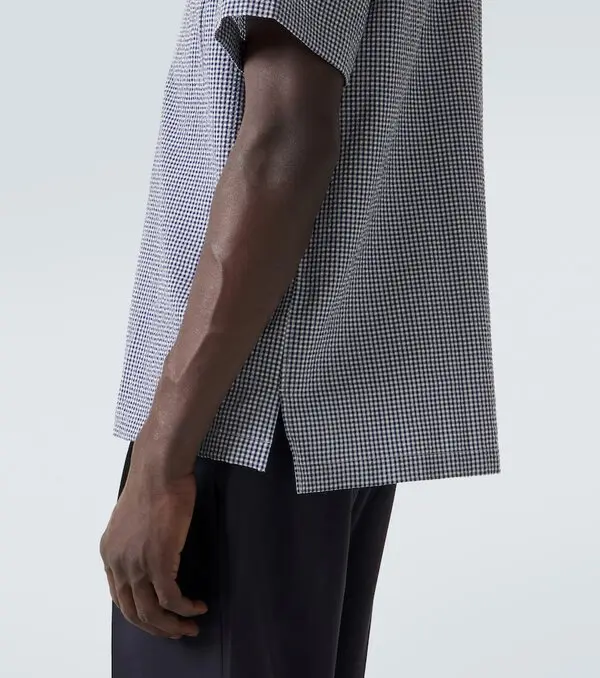Dunhill Gingham Cotton Shirt