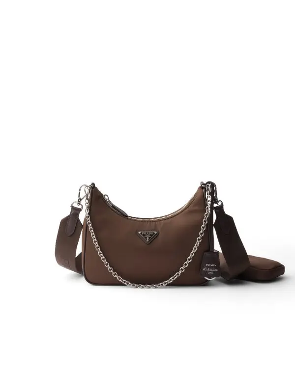 Prada Re-edition 2005 Re-nylon Bag - Brown