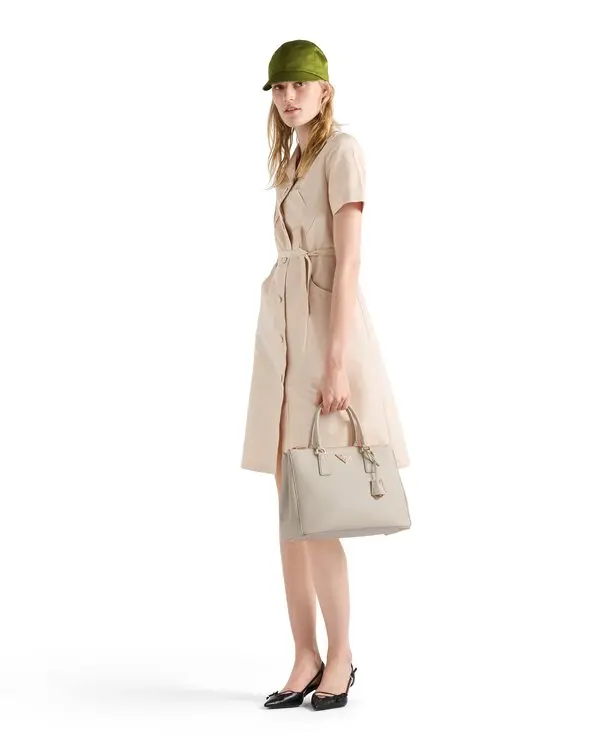 Prada Galleria Large Saffiano Leather Bag - Neutral