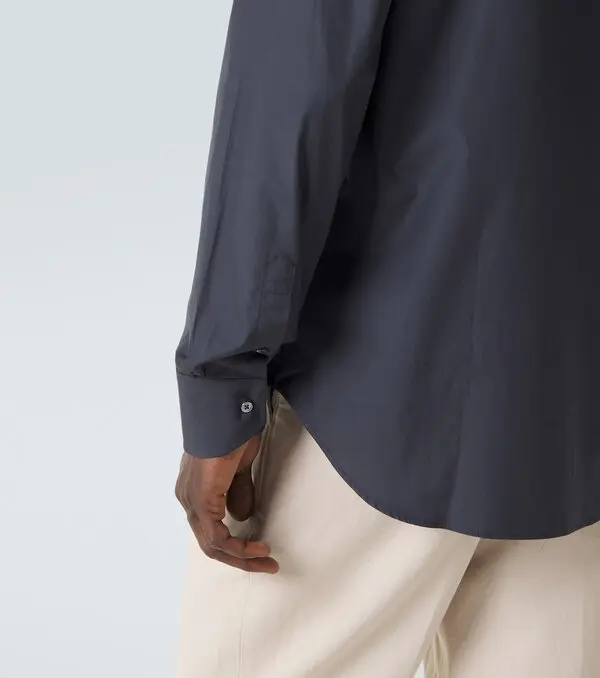 Canali Cotton Shirt - Blue
