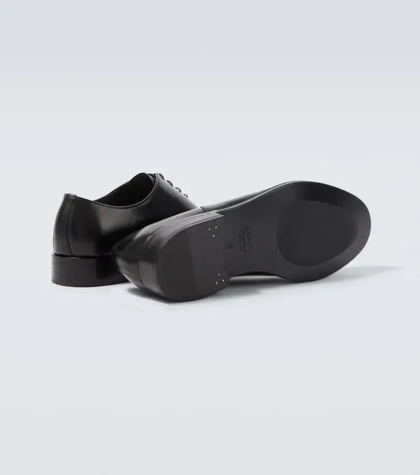 Canali Leather Oxford Shoes