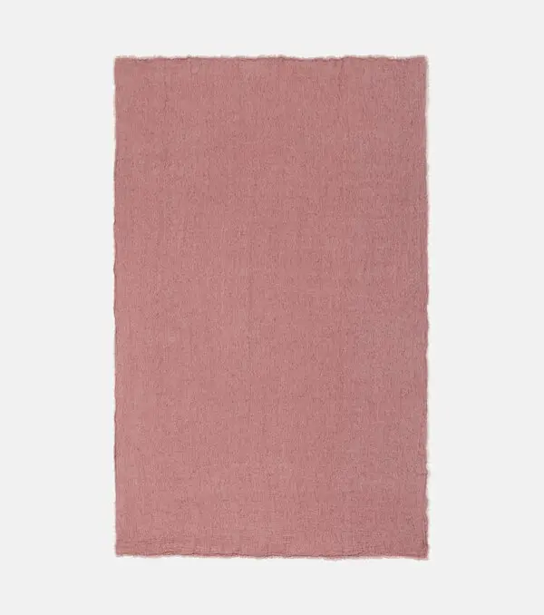 MAISON DE VACANCES Linen Crepe Throw