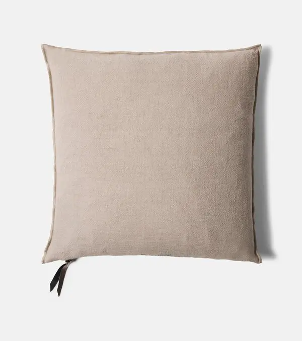 MAISON DE VACANCES Linen Crepe Cushion