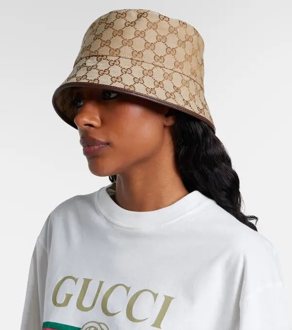 Gucci Gg Canvas Bucket Hat