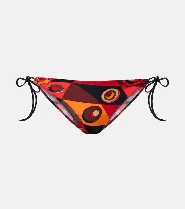 Emilio Pucci Occhi Bikini Bottoms - Orange