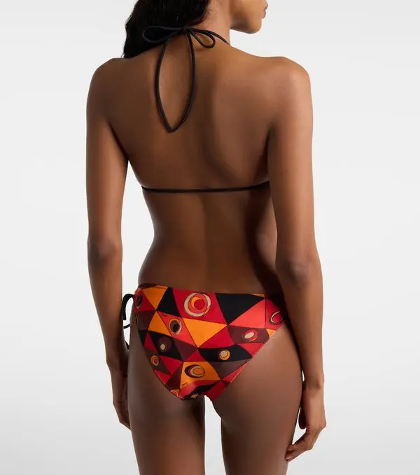 Emilio Pucci Occhi Bikini Bottoms - Orange