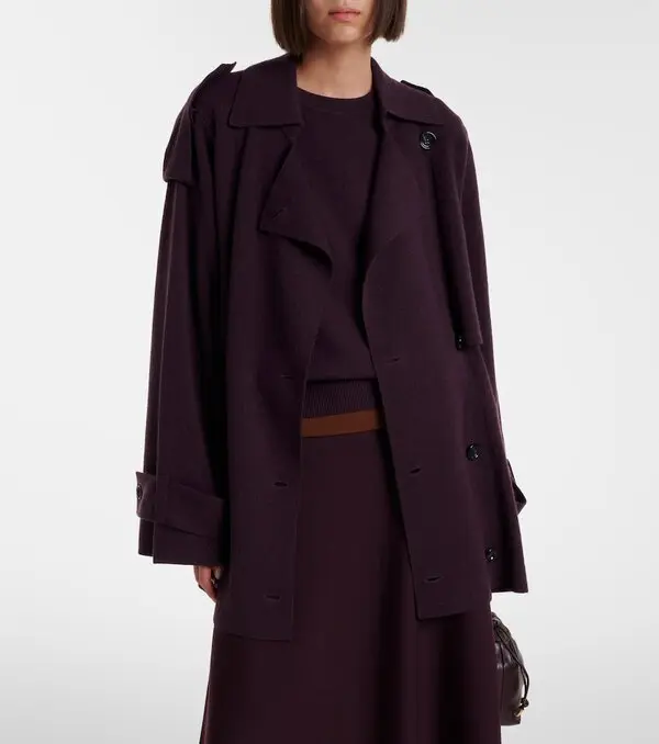 Jardin Des Orangers Virgin Wool Midi Skirt
