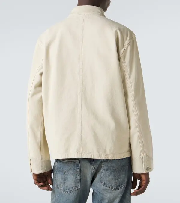 Ralph Lauren Cotton Denim Jacket With Corduroy Trim