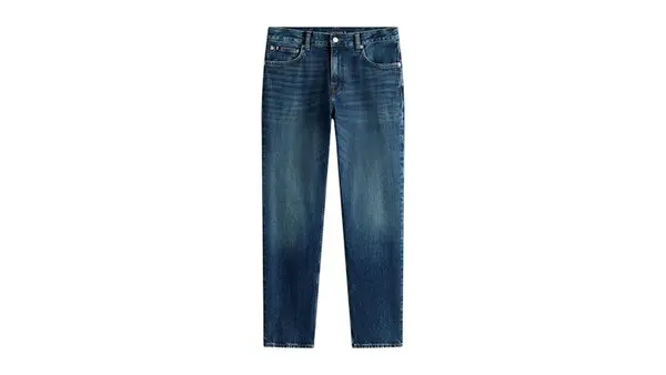 Tommy Hilfiger Denton Straight Fit Jeans - Kells Blue