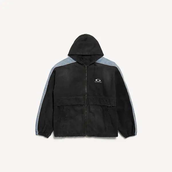 Balenciaga Piping Detail Zip-up Jacket