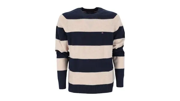 Tommy Hilfiger Striped Crewneck Sweater