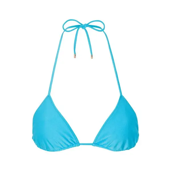 SUNKISSED Le Triangle Bikini Top - Blue