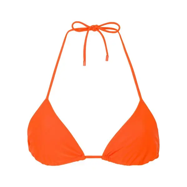 SUNKISSED Le Triangle Top Spicy Bikini Top - Orange