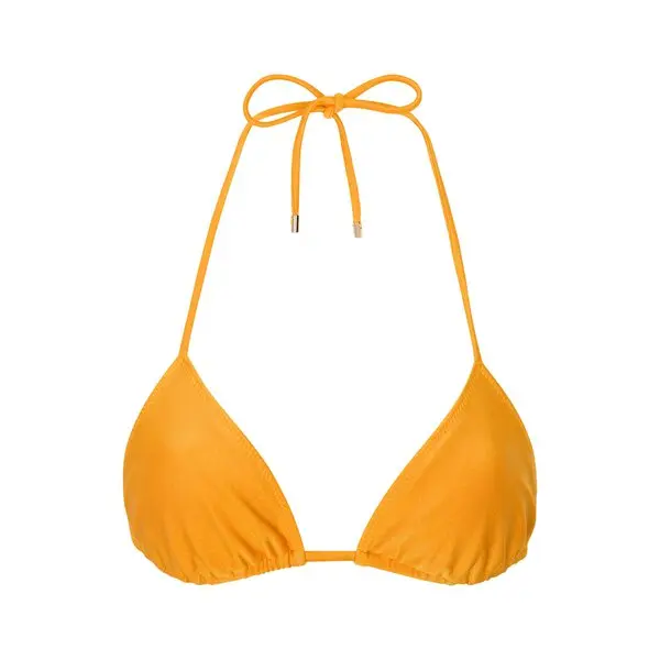 SUNKISSED Le Triangle Top Bikini Top - Yellow