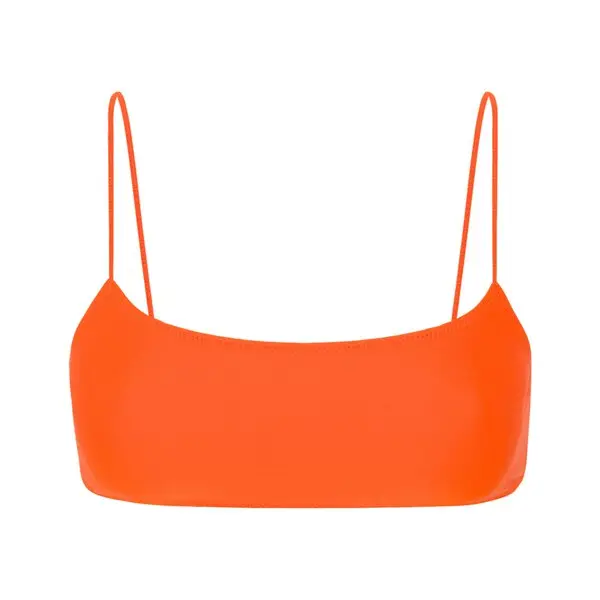 SUNKISSED Le Sporty Top Spicy Bikini Top - Orange