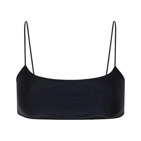 SUNKISSED Le Sporty Top Jet Bikini Top - Black