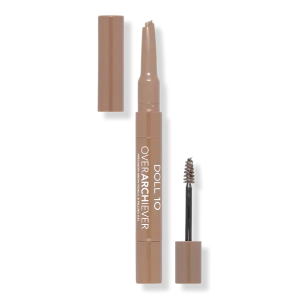 DOLL 10 Overarchiever Precision Brow Pencil And Filling Gel - Taupe