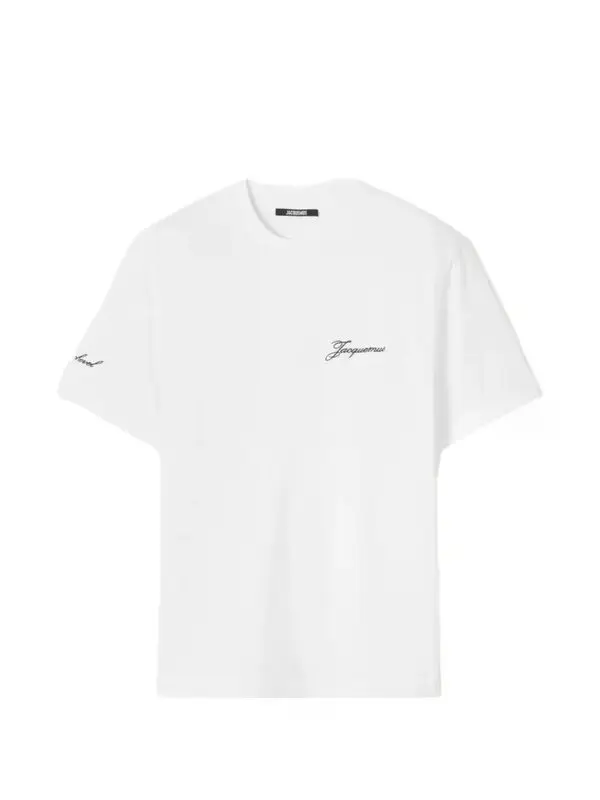 Jacquemus Courchevel Graphic Print T-shirt - White