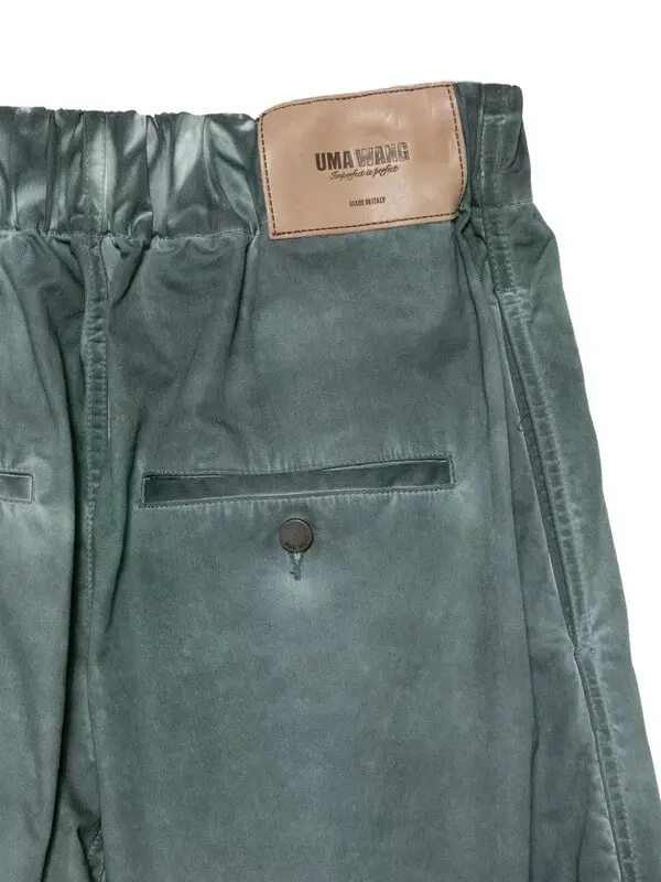 UMA WANG Pleated Wide-leg Shorts
