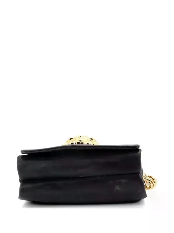 Versace Palazzo Medusa Flap Leather Shoulder Bag