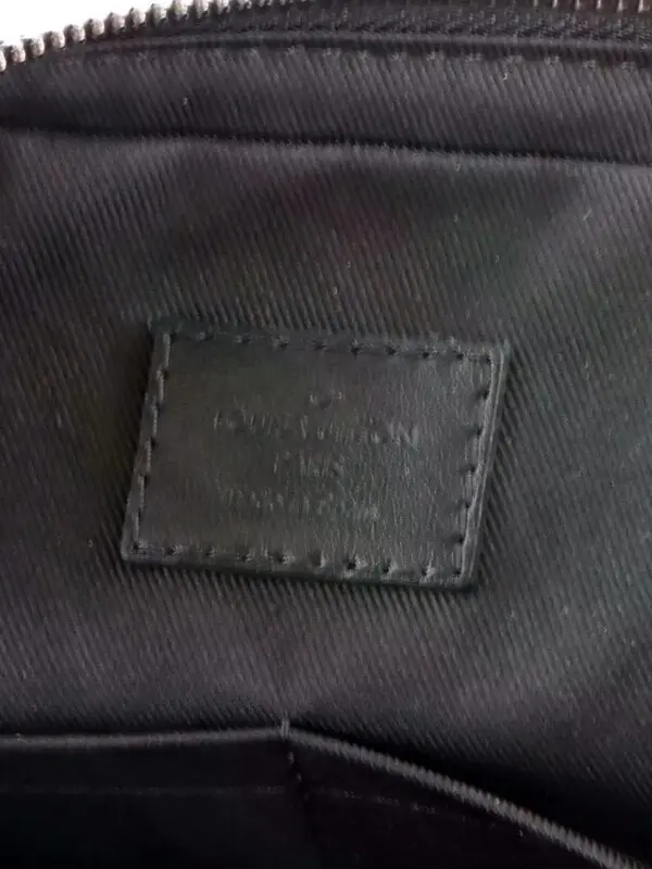 LOUIS VUITTON Monogram Galaxy Canvas Alpha Messenger Bag - Black