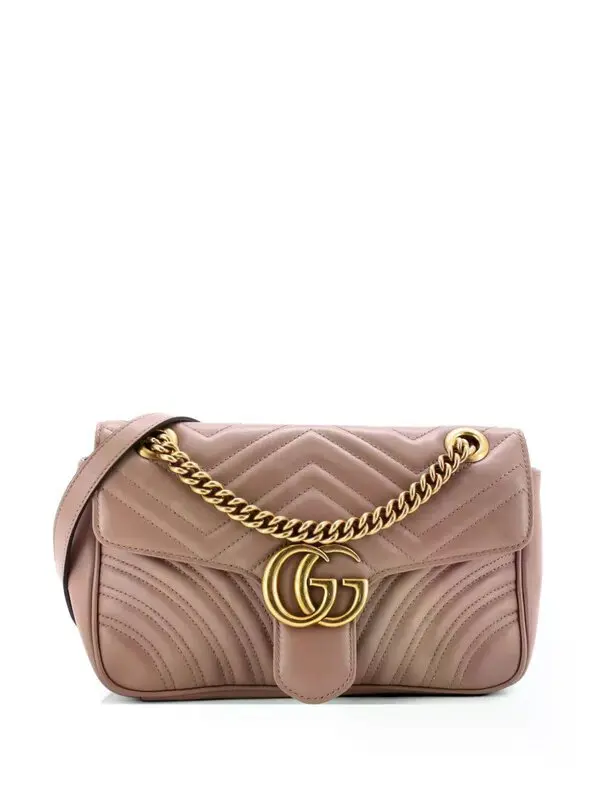 Gucci Gg Marmont Matelassé Leather Shoulder Bag