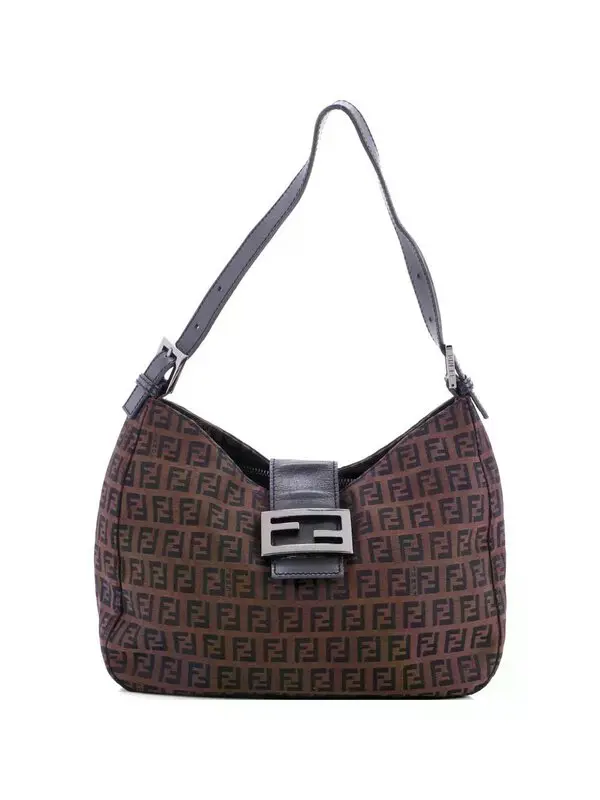 Fendi Zucca Canvas Mini Shoulder Bag