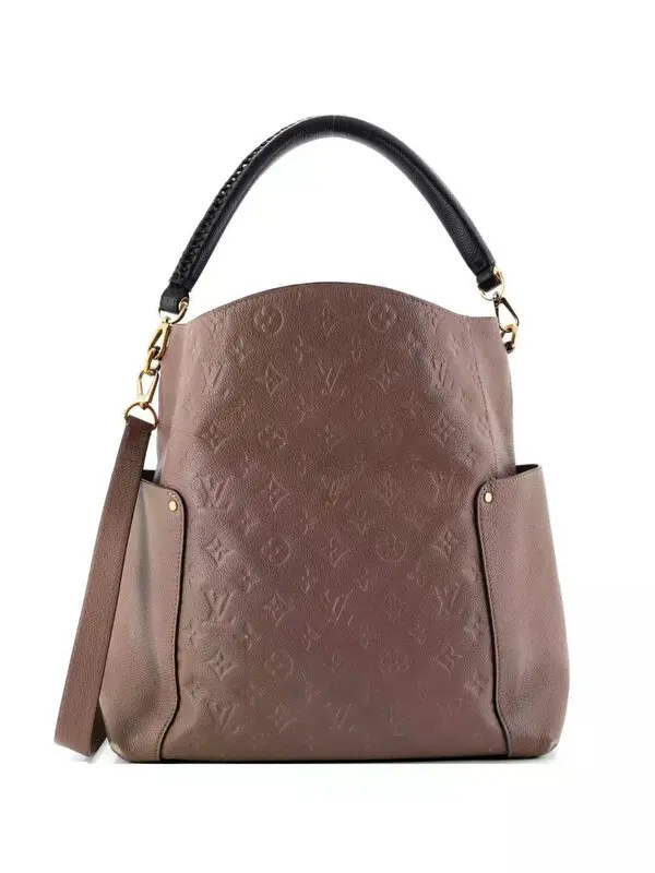 LOUIS VUITTON Bagatelle Monogram Empreinte Leather Hobo Bag