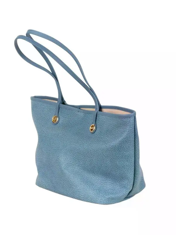 Borbonese O.p. Textured Tote Bag - Blue