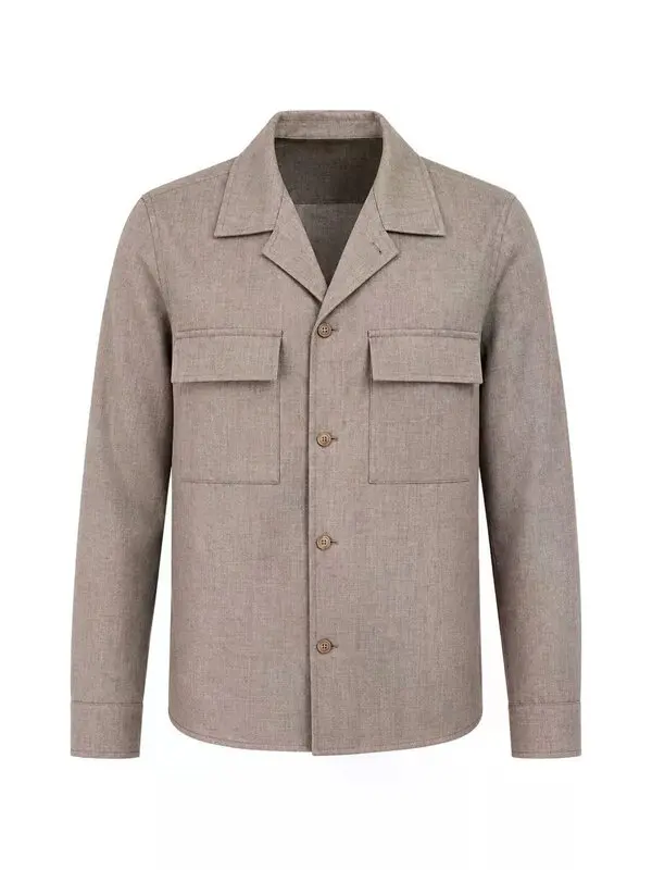 BRIGLIA 1949 Button-up Pocket-detail Jacket