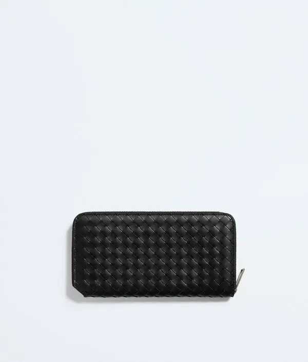 Bottega Veneta Intrecciato Piccolo Zip-around Wallet