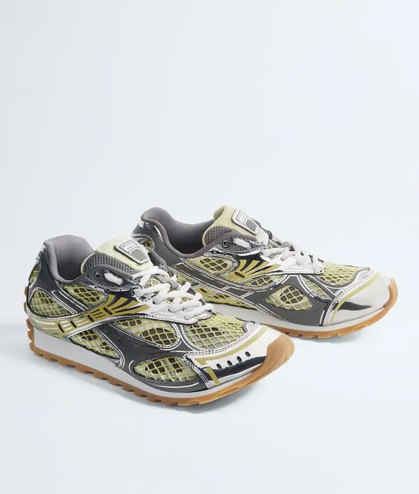 Bottega Veneta Orbit Sneaker - Zesty/basalt