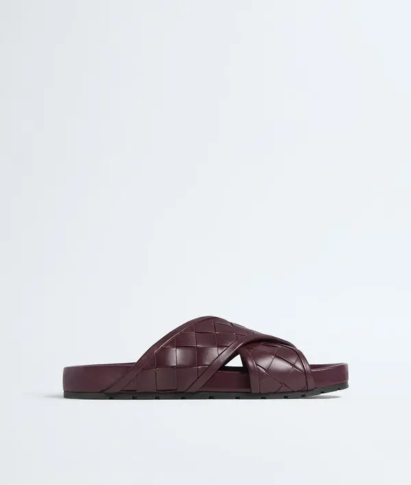 Bottega Veneta Tarik Mule - Deep Mahogany
