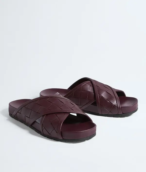Bottega Veneta Tarik Mule - Deep Mahogany