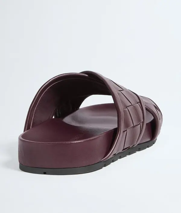 Bottega Veneta Tarik Mule - Deep Mahogany