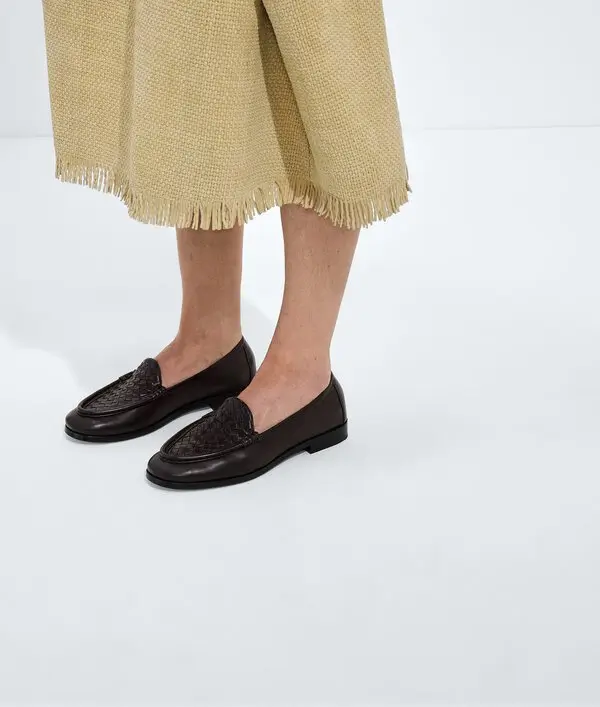 Bottega Veneta Silenzio Loafer - Espresso