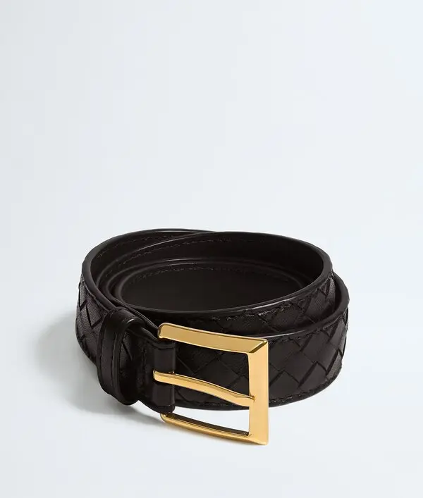 Bottega Veneta Solo Belt - Espresso