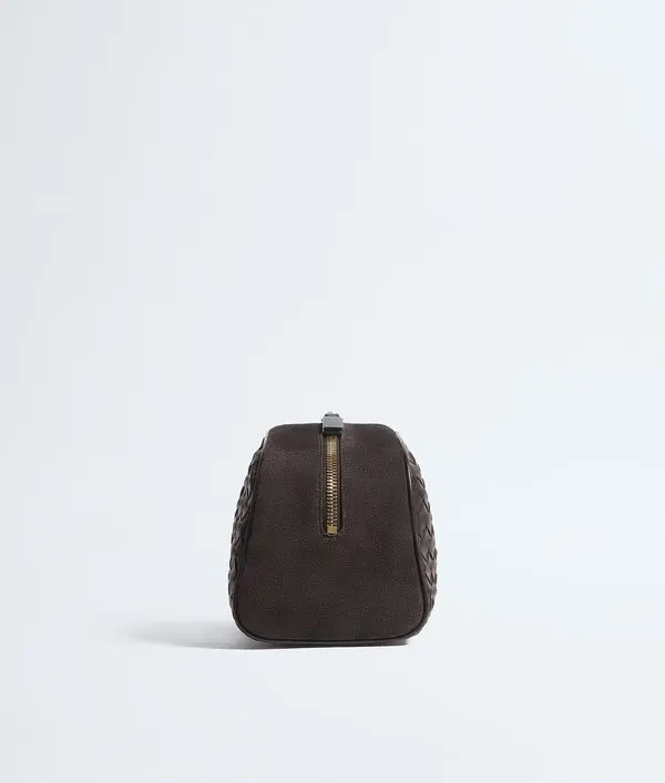 Bottega Veneta Large Nodo Pouch - Espresso