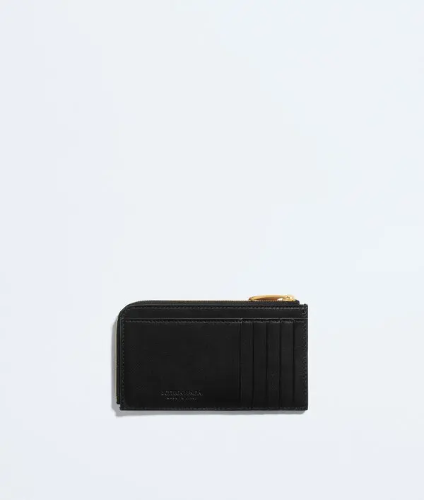 Bottega Veneta Intrecciato L-zipped Card Case