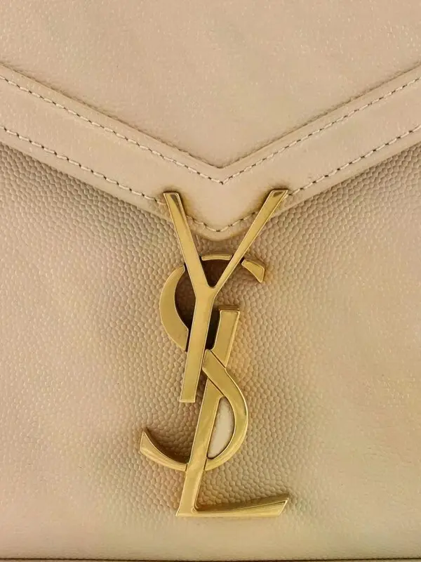 Saint Laurent Cassandra Mini Shoulder Bag - Neutrals
