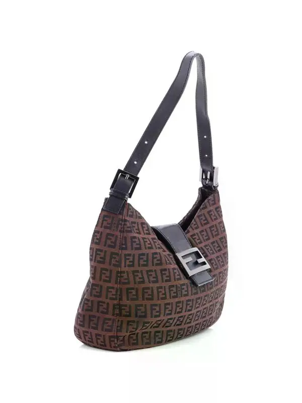 Fendi Zucca Canvas Mini Shoulder Bag