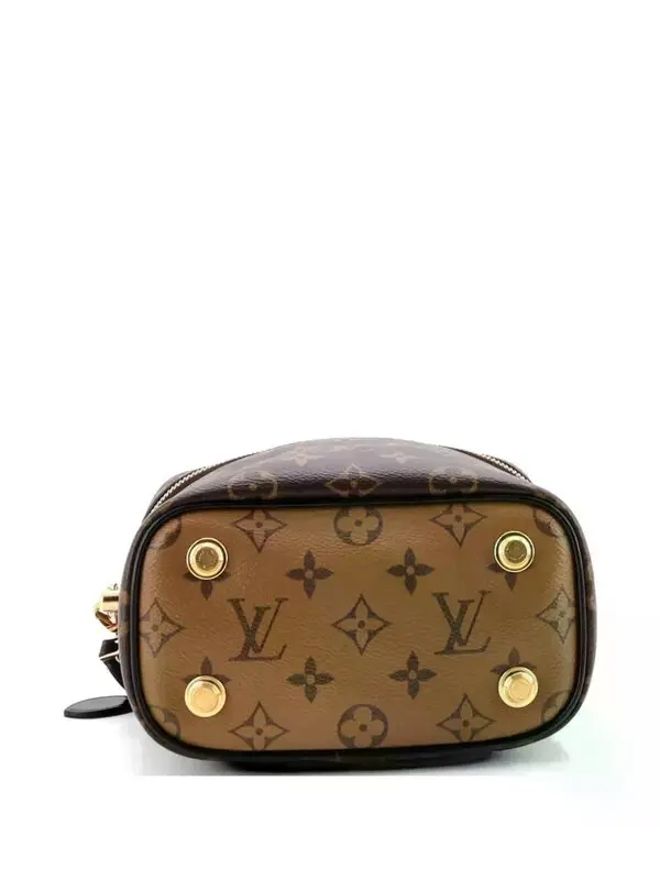 LOUIS VUITTON Vanity Handbag Reverse Monogram Canvas Pm Satchel